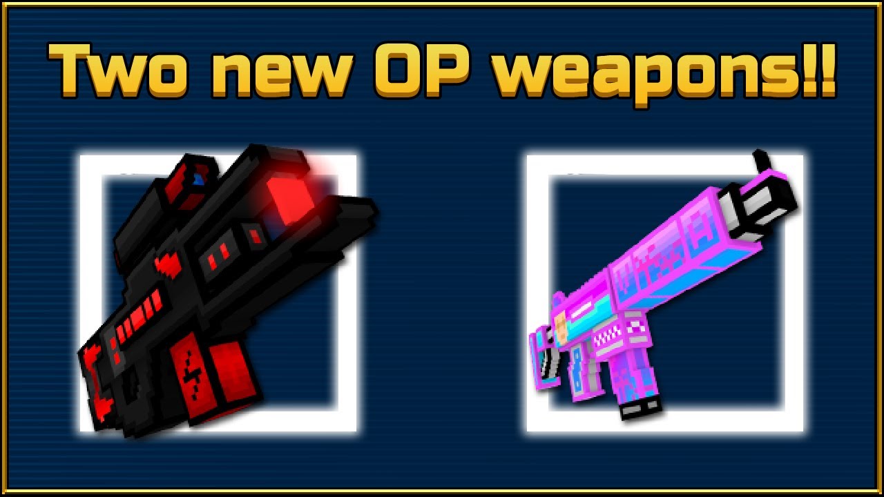 LAS NUEVAS ARMAS MAS OP! 😱 Blaster Teletransportador! | Pixel Gun 3D ...