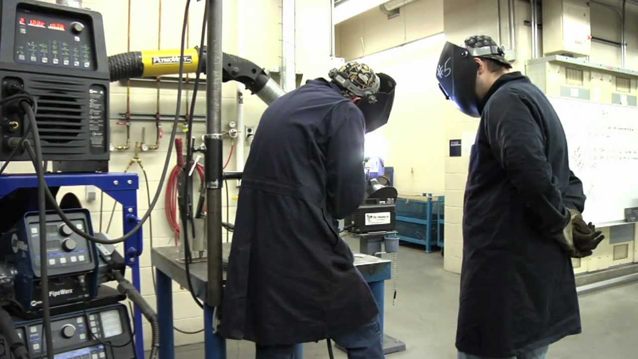 NAIT Welding training facility - YouTube