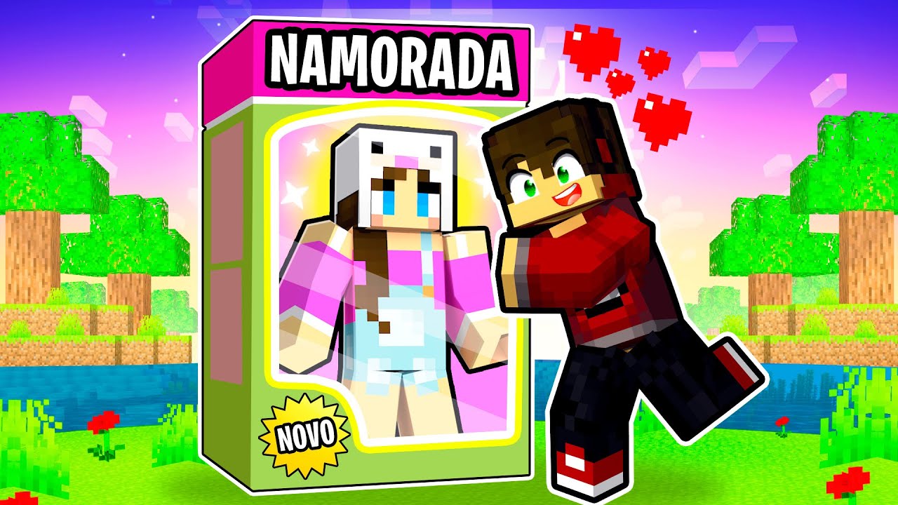 Guihh Comprou Uma Boneca Namorada No Minecraft Youtube