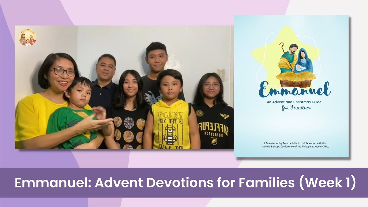 Emmanuel: Advent Devotions for Families (Week 1) - YouTube