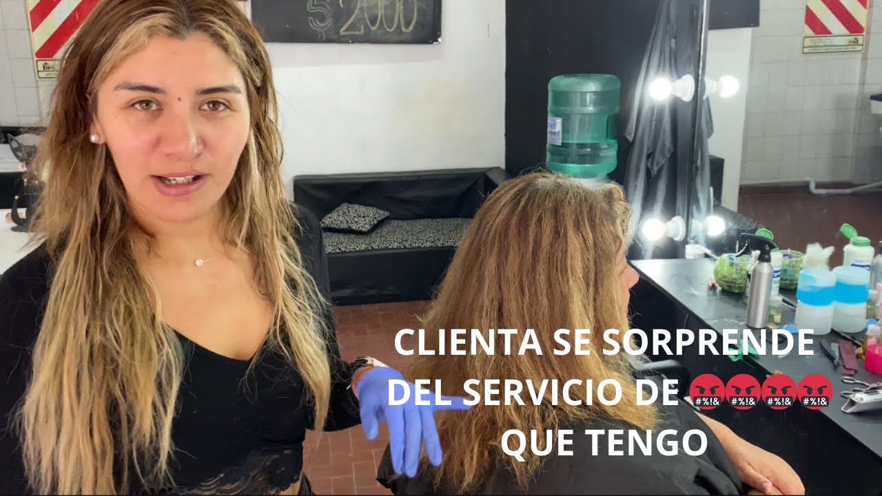 Clienta viene a conocer el salón, y se llevó una grata SORPRESA 😦 - YouTube
