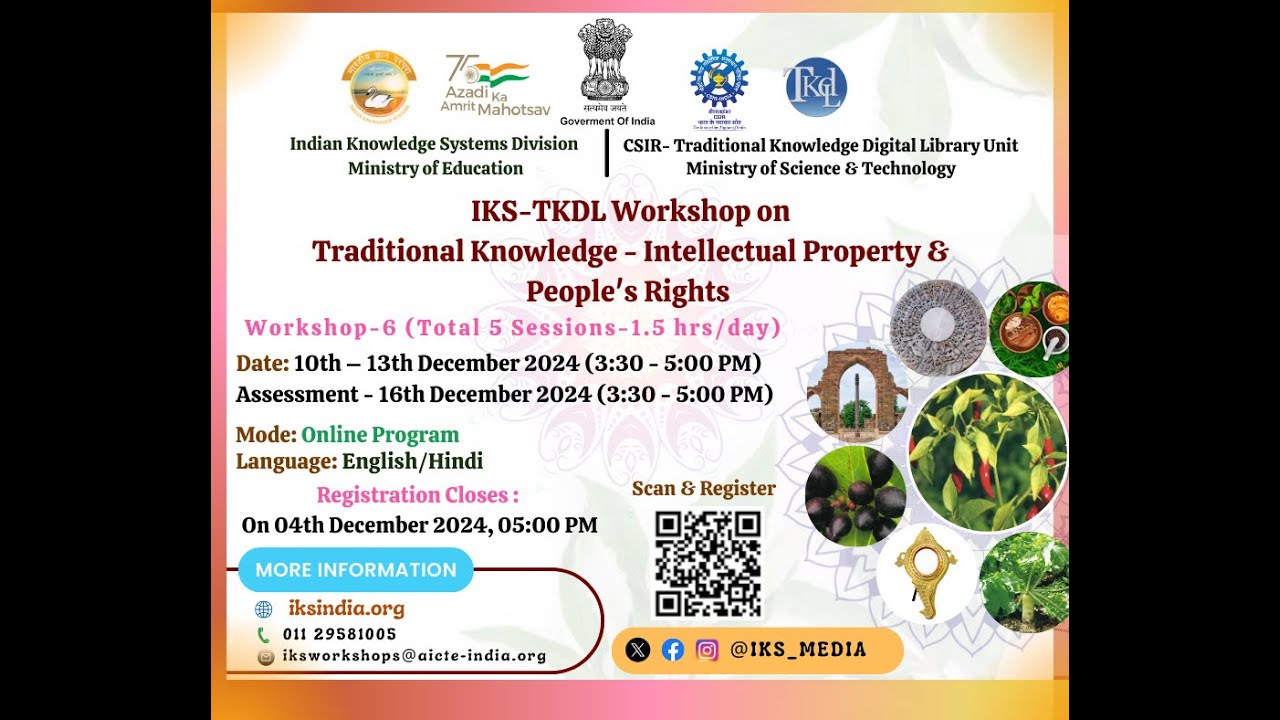 Day 3: IKS-TKDL Workshop-6 (12/12/2024) - YouTube