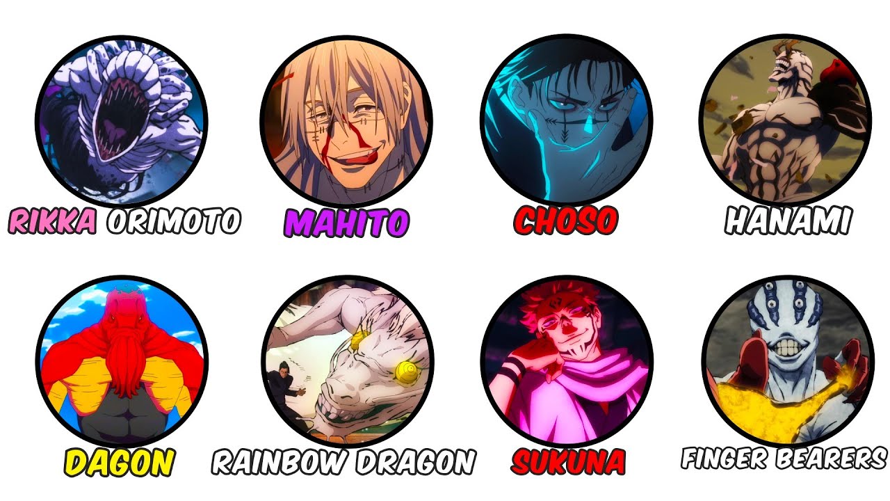 All Cursed Spirits in JJK Explained in 15 Minutes - YouTube