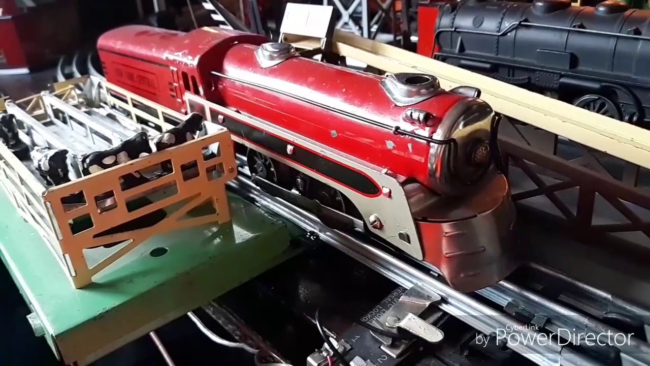 Marx Train Red 494/3000 Cp information video - YouTube