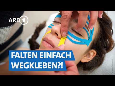 Hilft Face Tape wirklich gegen Falten?! 🤔 | Servicezeit WDR
