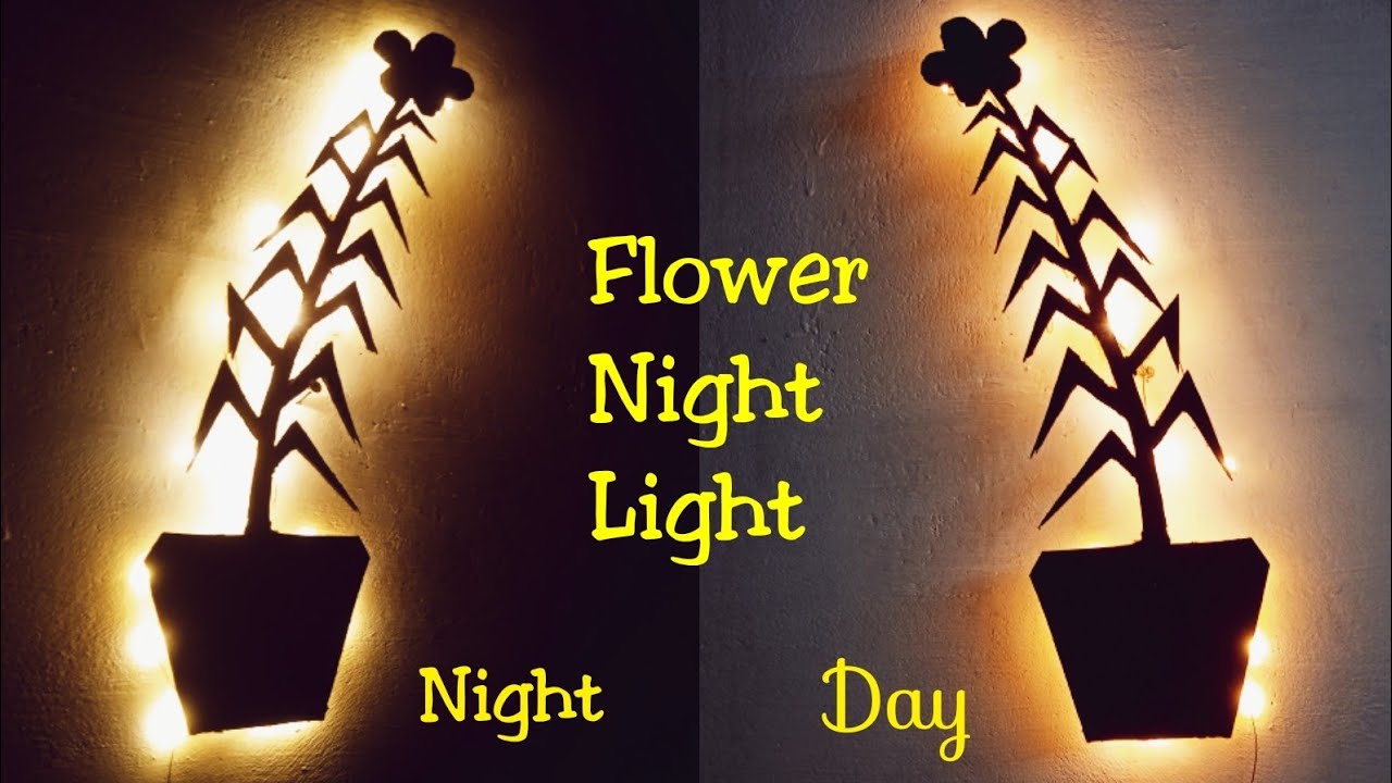 Cardboard craft light diy light craft new ten jo modern night lamp wall ...