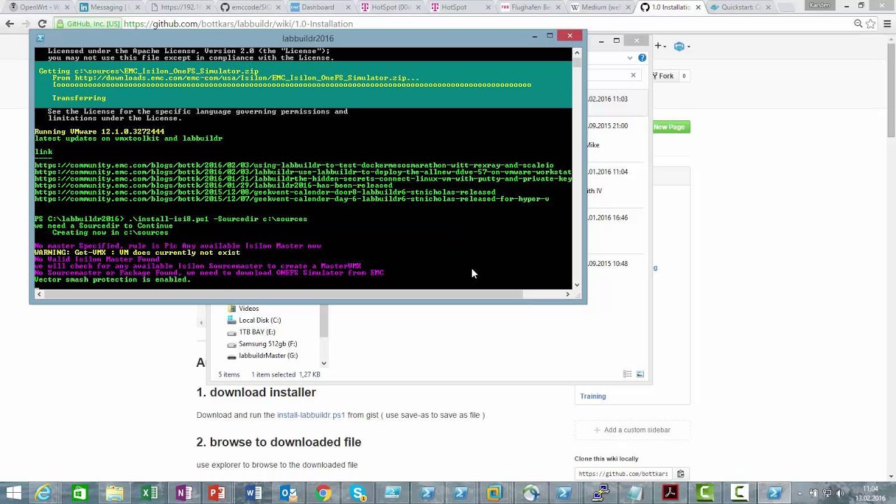 Install Isilon Simulator including Labbuildr - YouTube