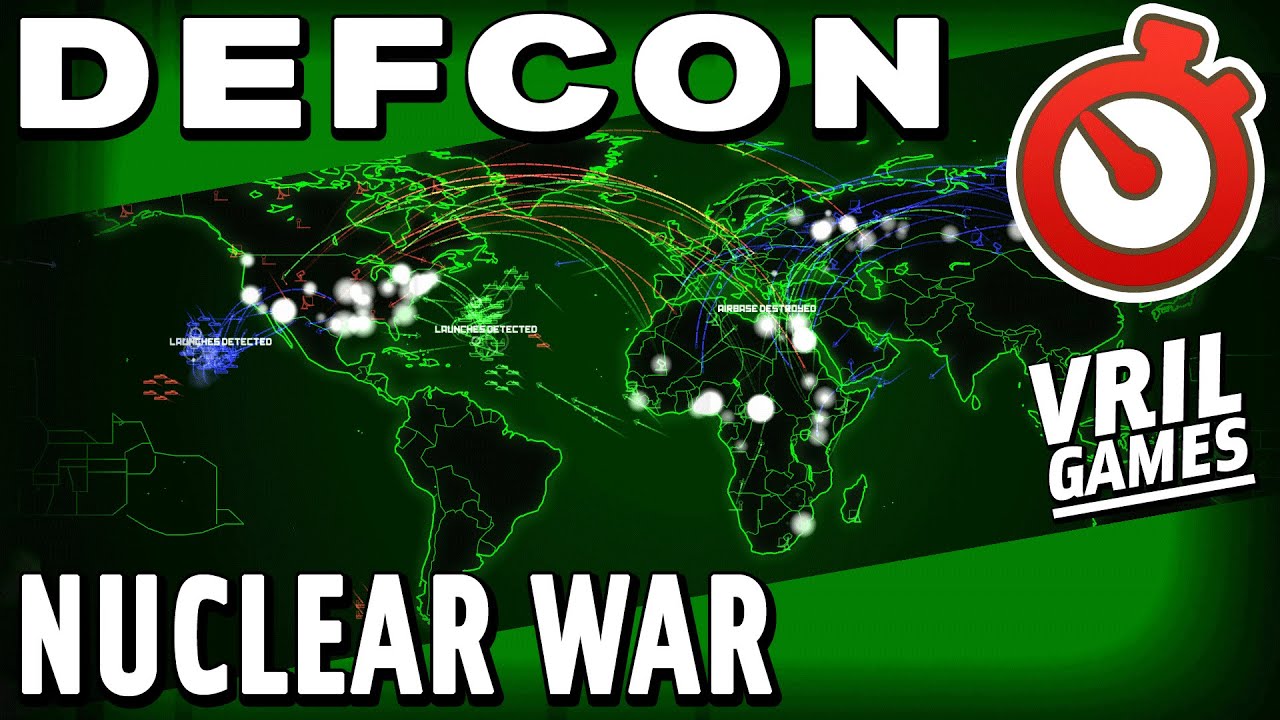 DEFCON Nuclear War Timelapse - YouTube