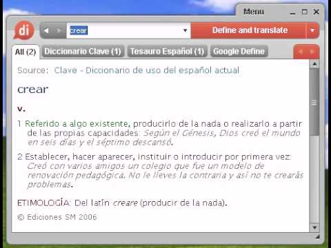 Definición de crear - YouTube