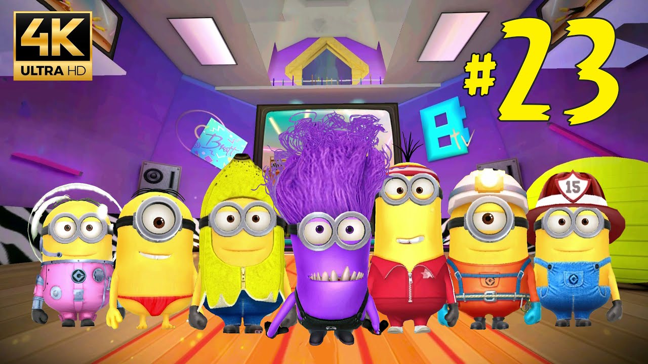 Minion Rush Special Mission Villain Con Part 23 | 4K 60FPS - YouTube