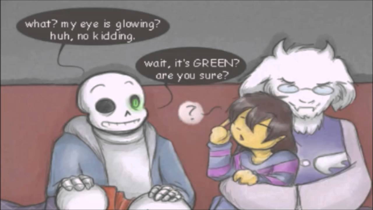 Comic Dubs- The rare and elusive happy Sans by zarla - YouTube