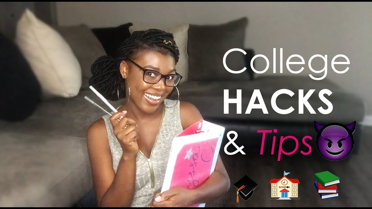 College HACKS & Tips 🎓🏫👨🏽‍🏫 - YouTube