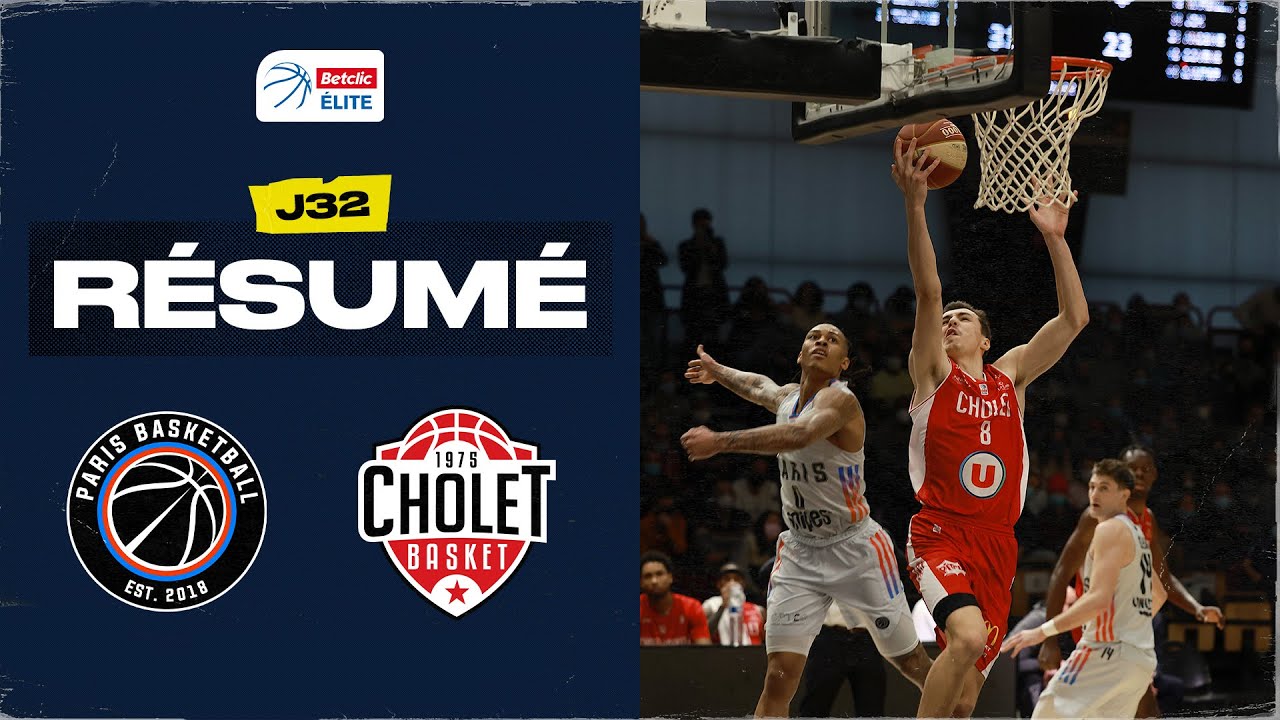 Paris vs. Cholet (90-102) - Résumé - 2021/22 - YouTube