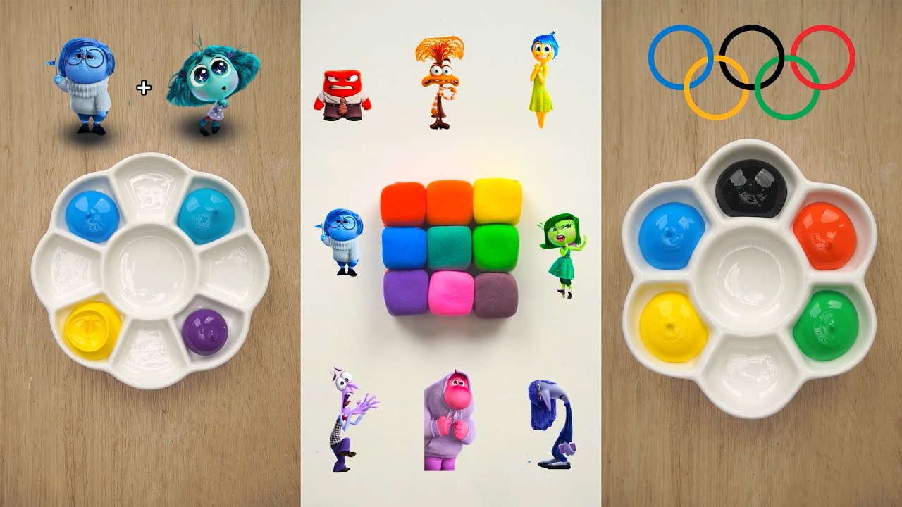 28 Best of Satisfying Color mixing | ASMR | Color - YouTube