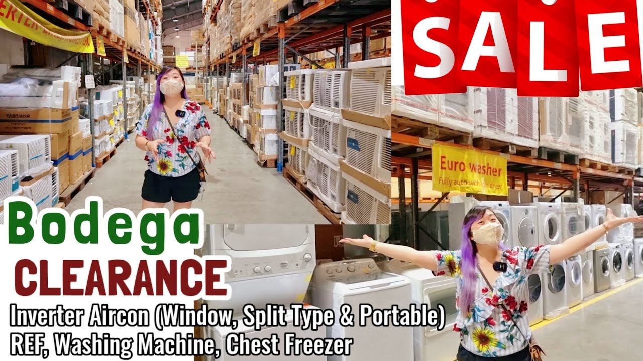 WAREHOUSE SALE! New Stocks & Clearance Items (Aircon, Ref, Washing ...