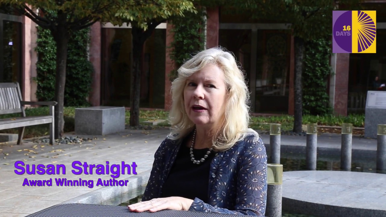 "You Have To Make A Choice": Susan Straight on Eliminating Gender-Based ...