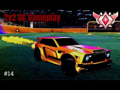 BACK TO GC2! | ROCKET LEAGUE Grand Champion 2v2 Gameplay GC1 1550+ MMR ...