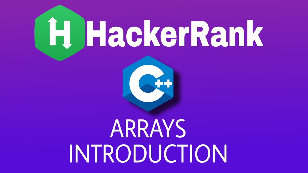 8 Arrays Introduction Hackerrank C Solution English Explanation