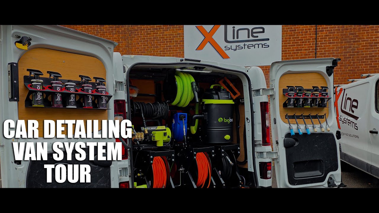 Xline Car Valeting Van System Tour - BigBoi Car Detailing Equipment ...