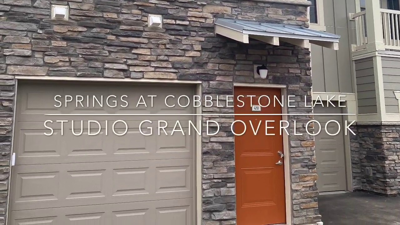 SPRINGS AT COBBLESTONE LAKE - STUDIO GRAND OVERLOOK - YouTube