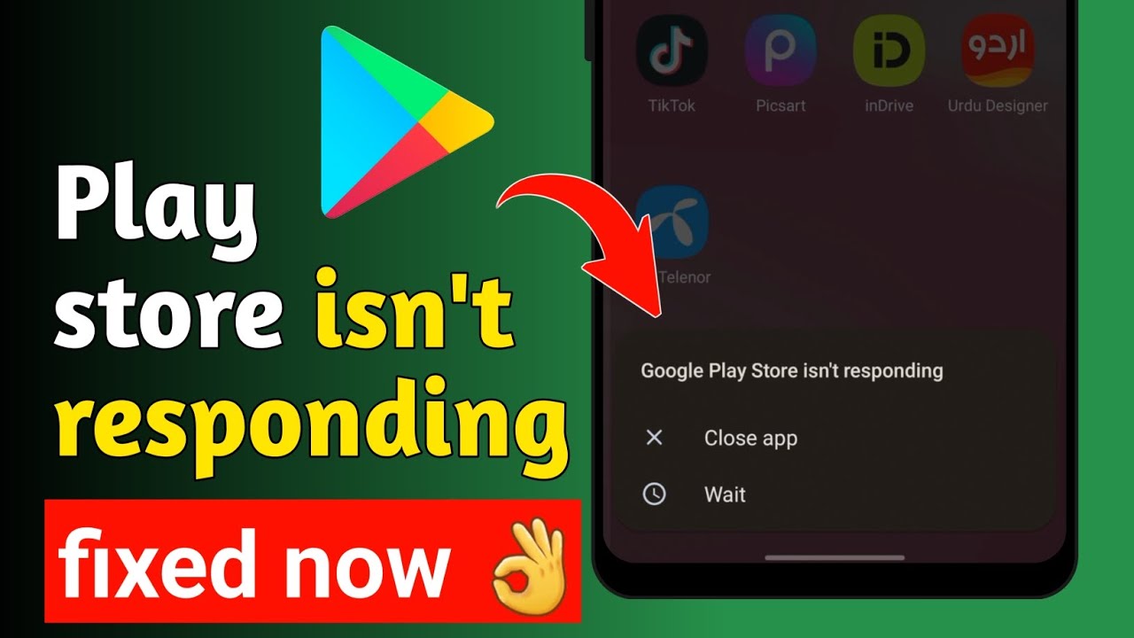 Google Play Store Not Responding? | How to Fix Play Store Crashing 2025 ...