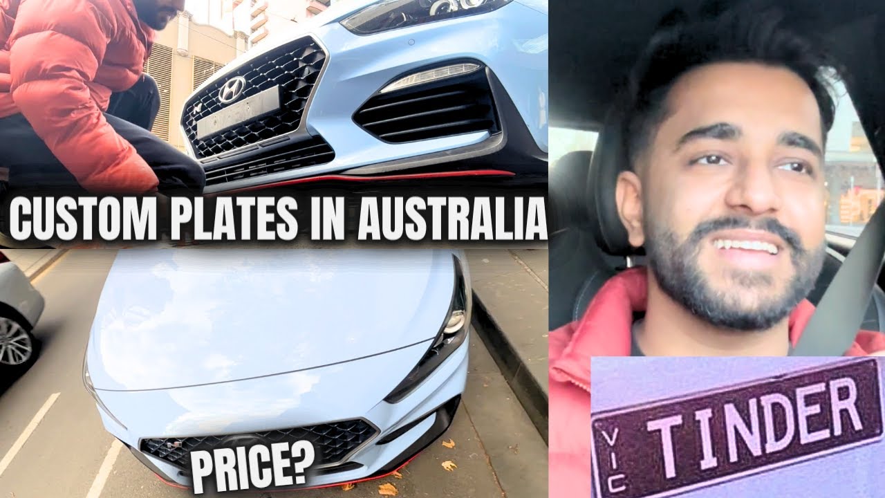 Custom Plates in Australia 🇦🇺| Price? - YouTube