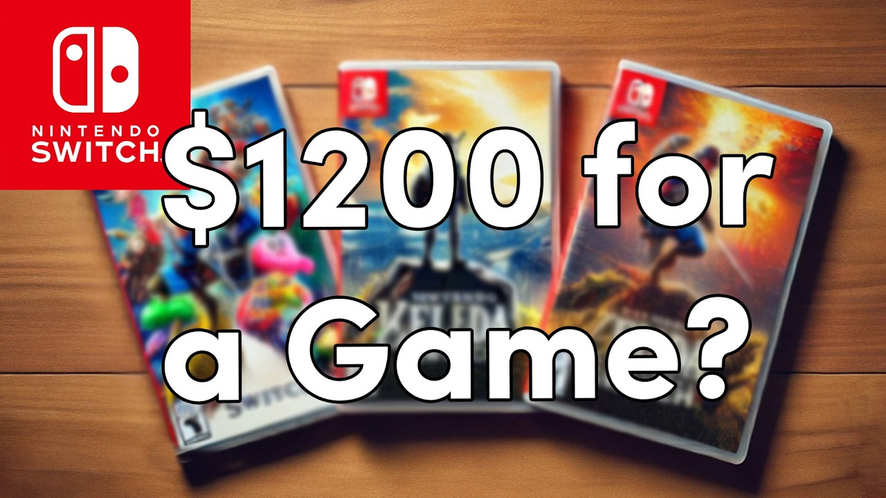 10 Most Expensive Physical Nintendo Switch Games - YouTube
