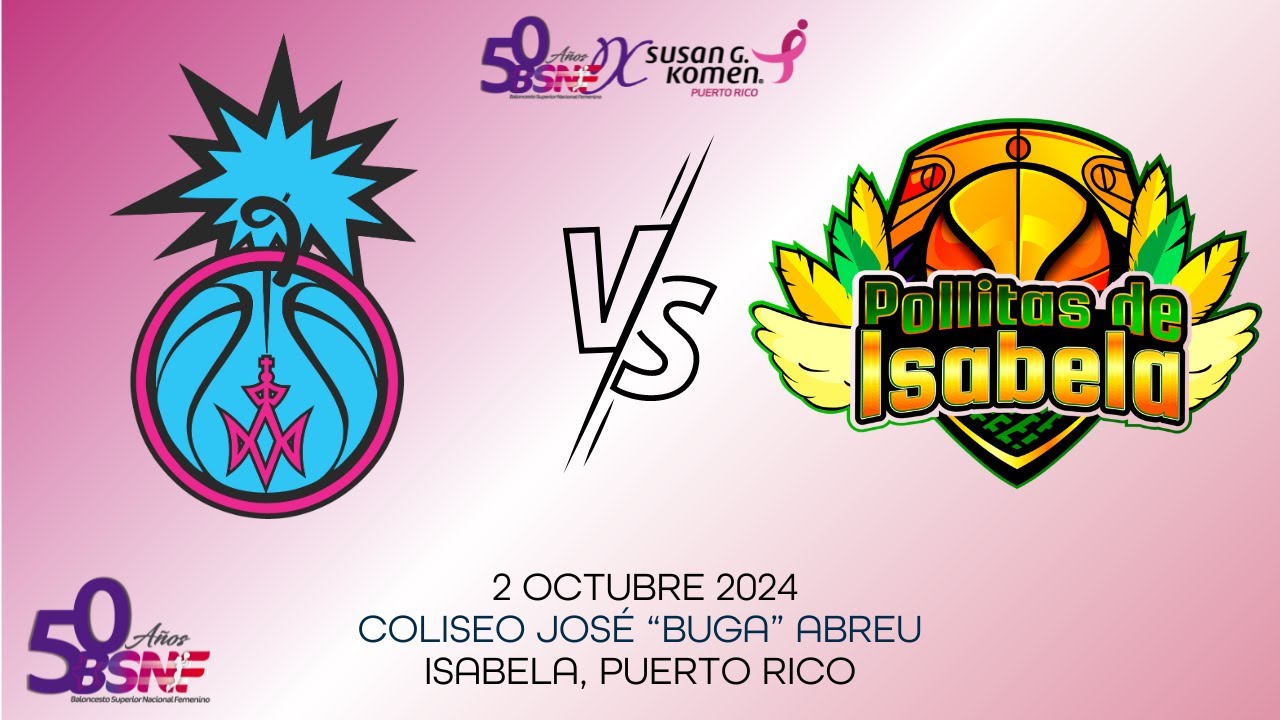 Explosivas de Moca vs Pollitas de Isabela - YouTube