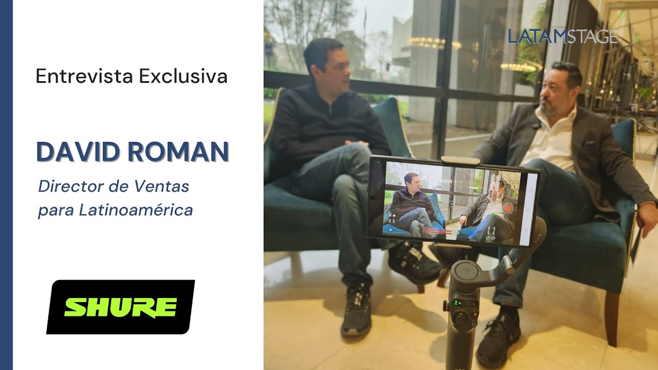 Entrevista Exclusiva con David Roman de SHURE | Novedades y ...