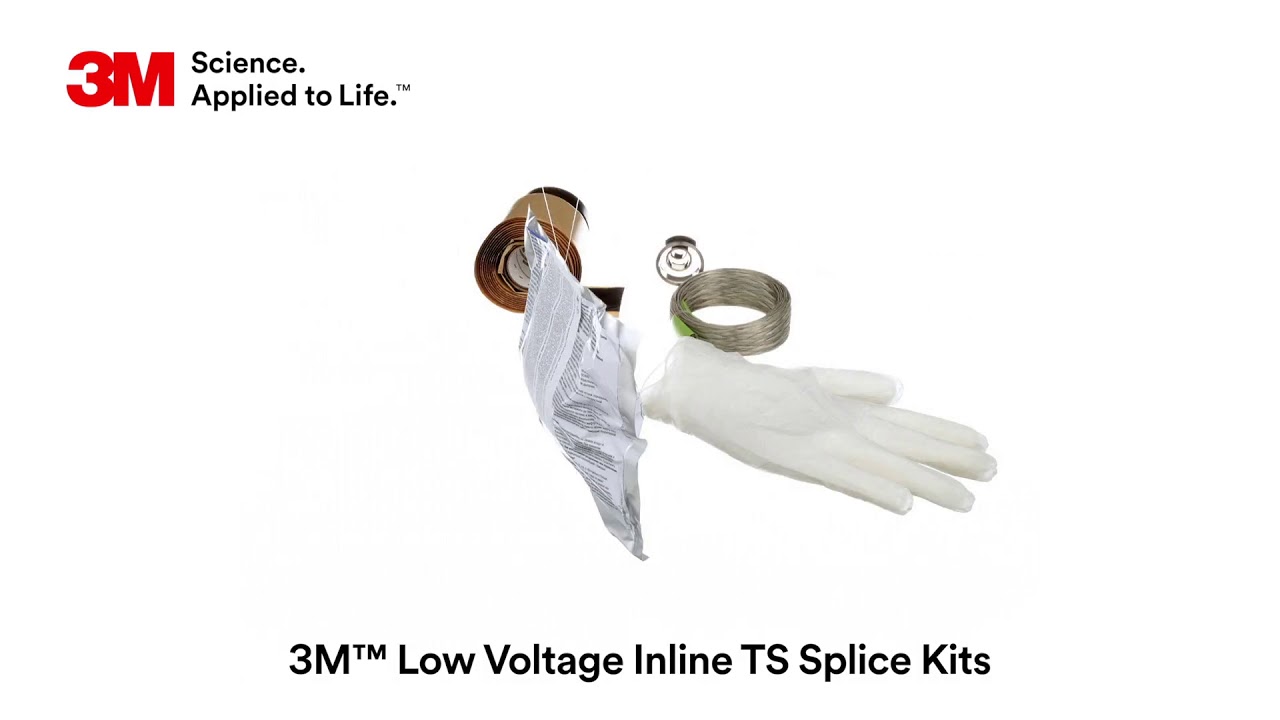 3M™ Low Voltage Inline TS Splice Kits - 360 video - YouTube