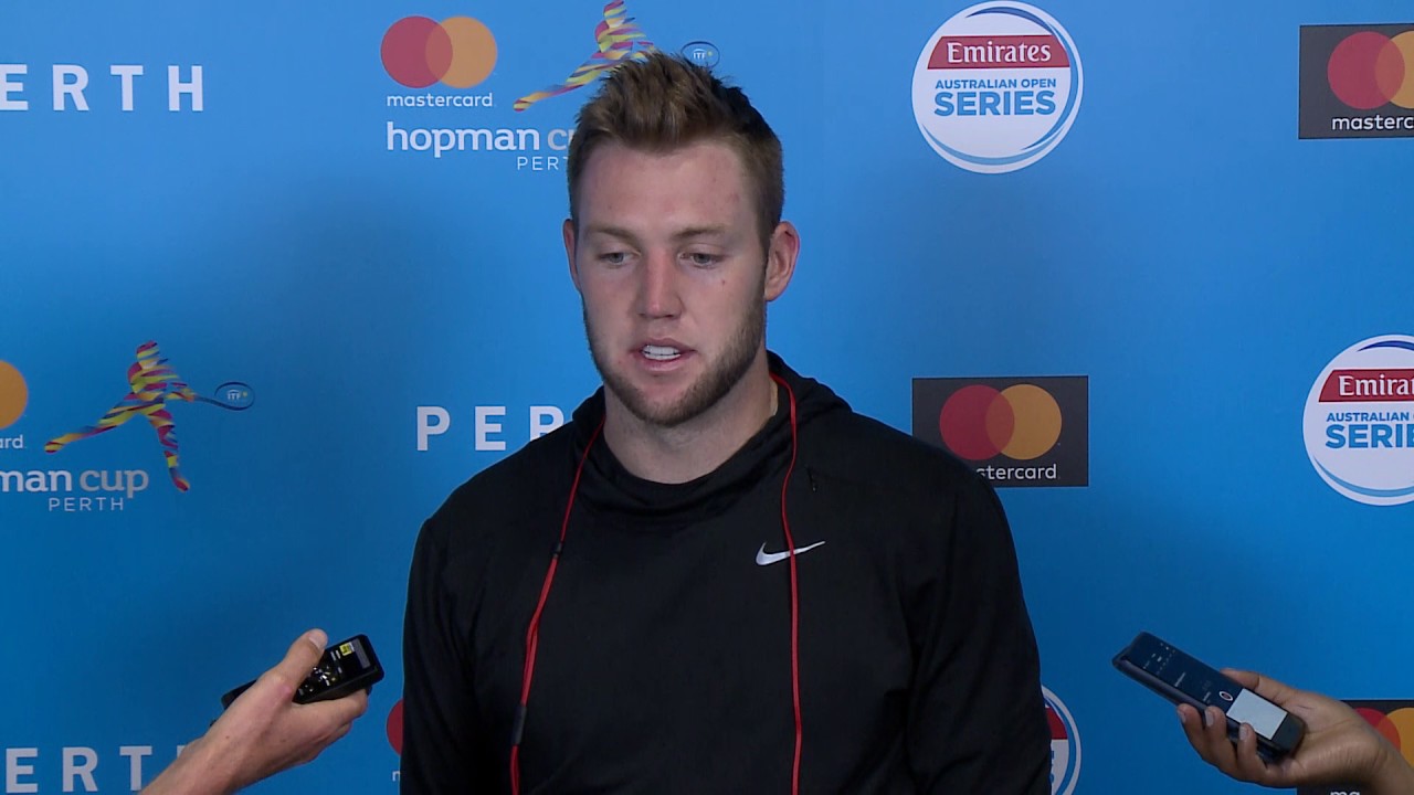 Jack Sock Press Conference (Final) - Mastercard Hopman Cup 2017 - YouTube