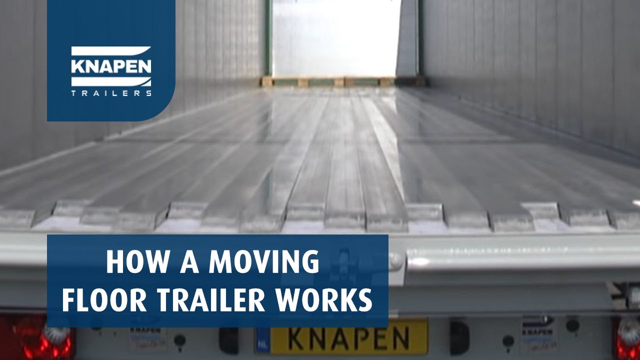 How a moving floor trailer works - YouTube