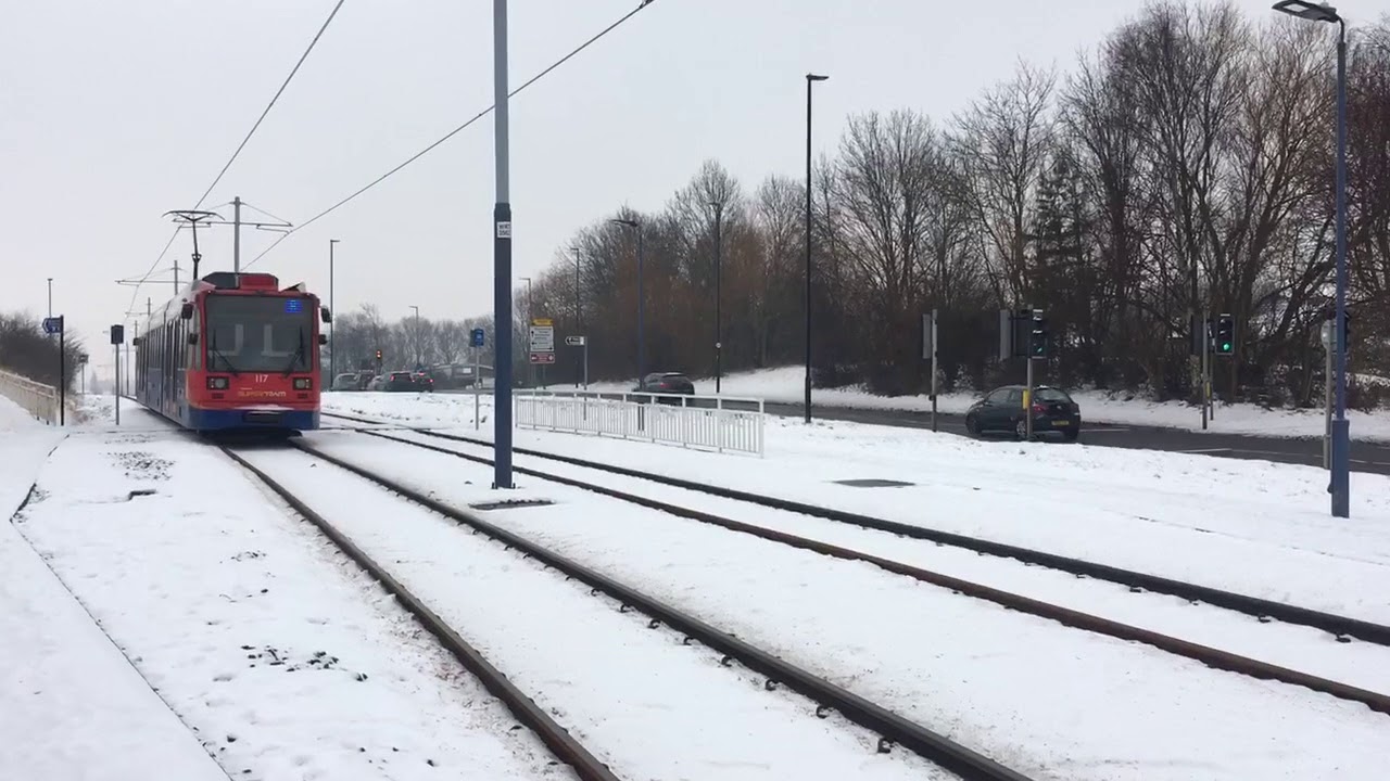 Stagecoach Sheffield SuperTram 117 At Waterthorpe From Malin Bridge To ...