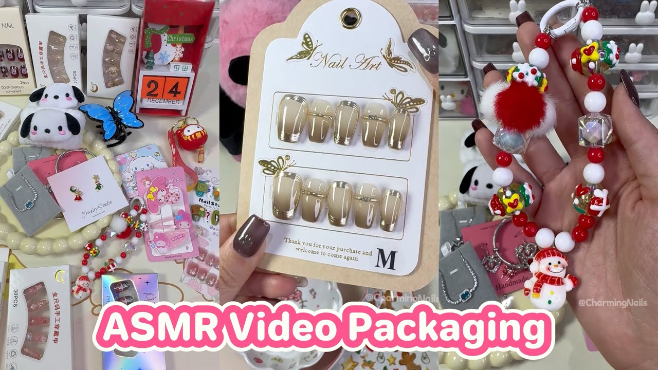 ASMR packaging Jay A’s 4th order - YouTube