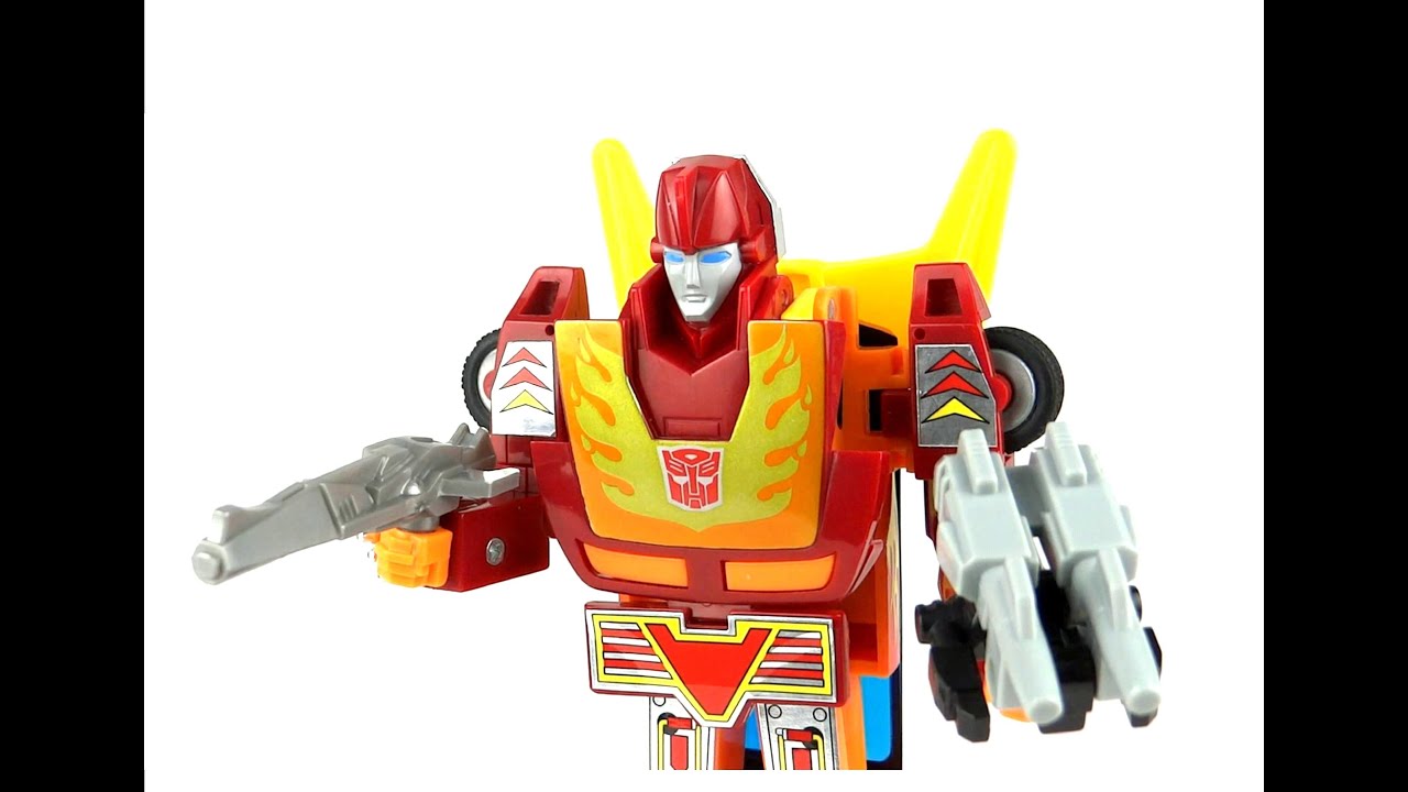 Transformers - Hot Rodimus (Takara Collection #13) - YouTube