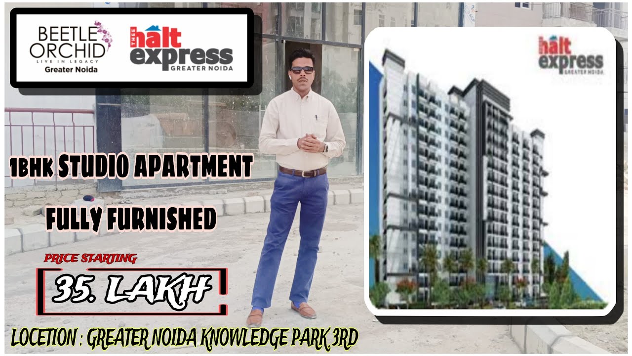 Studio apartment in greater noida || Halt Express Studio Greater Noida ...