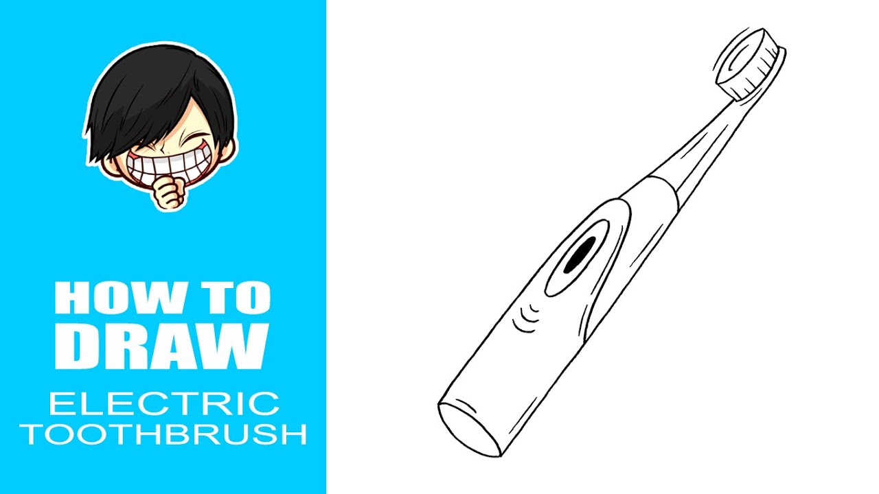 How to draw Electric Toothbrush - YouTube