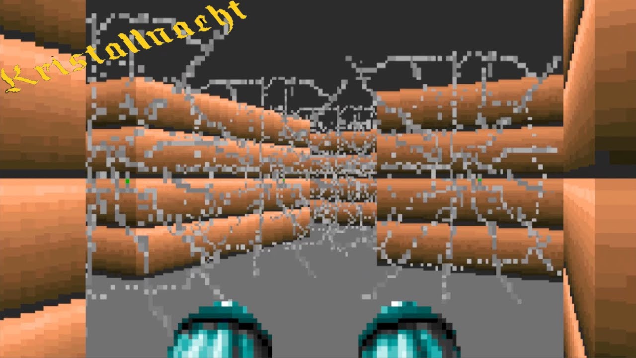 Wolf 3D (TFS): Kristallnacht [DOS] - Level 5 - 100% - YouTube
