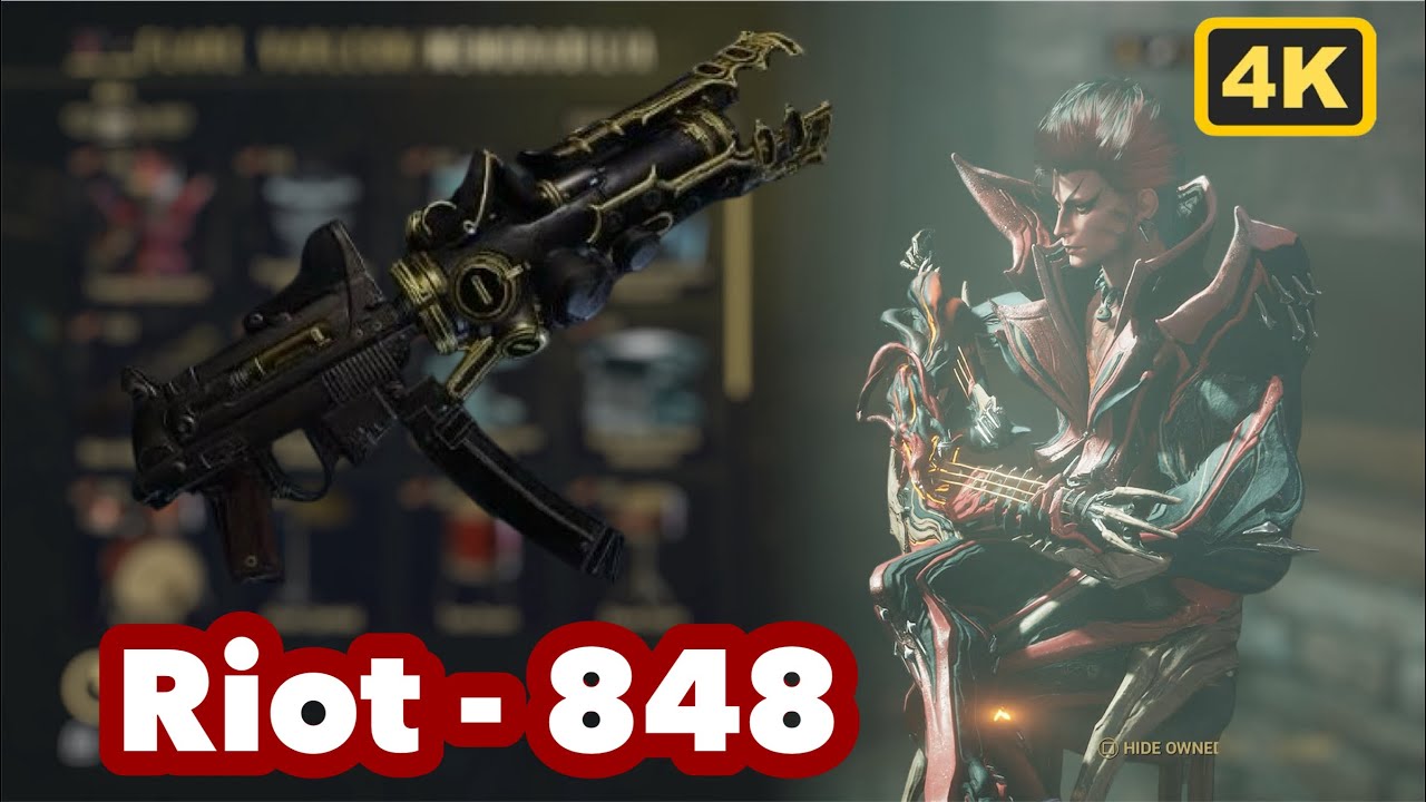 Warframe | How to get Riot 848 - YouTube