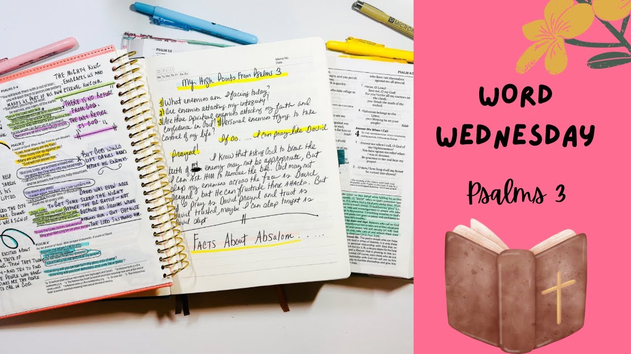 Word Wednesday | Psalms 3 | #biblestudy - YouTube