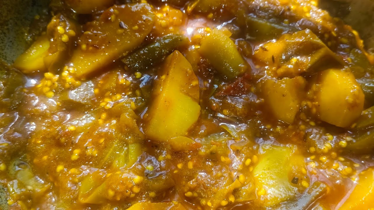 alu bhangan di sbji unique treke nal bhut swad @ShivanikitchenSunny ...