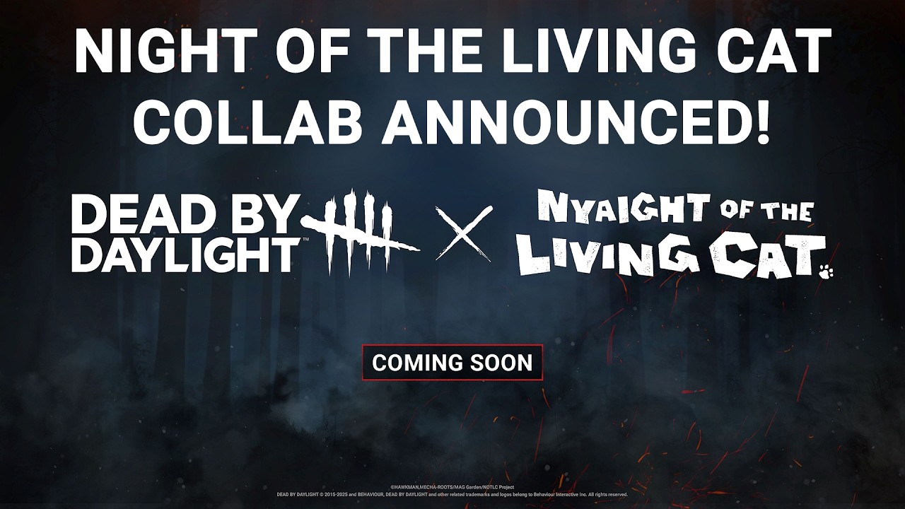 DEAD BY DAYLIGHT X NIGHT OF THE LIVING CAT COLLAB ANNOUCEMENT? DBD X ニャ ...