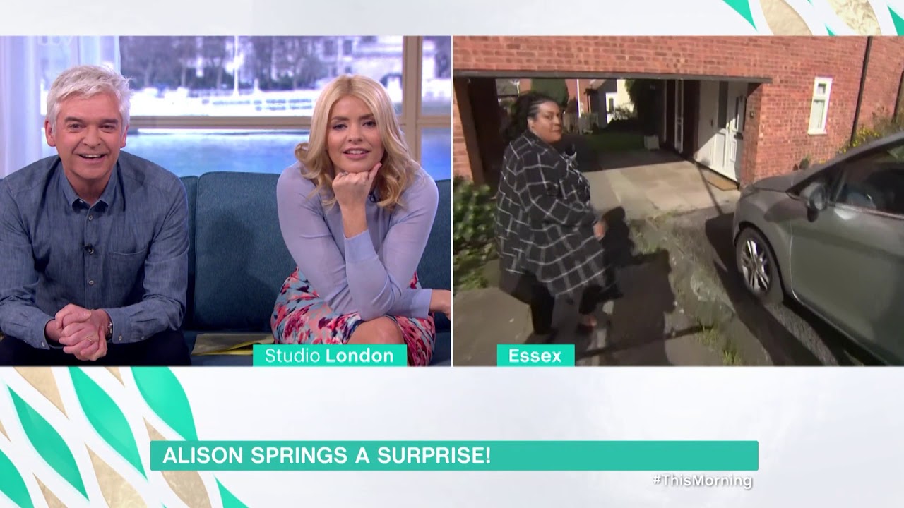 Alison Springs a Surprise | This Morning - YouTube