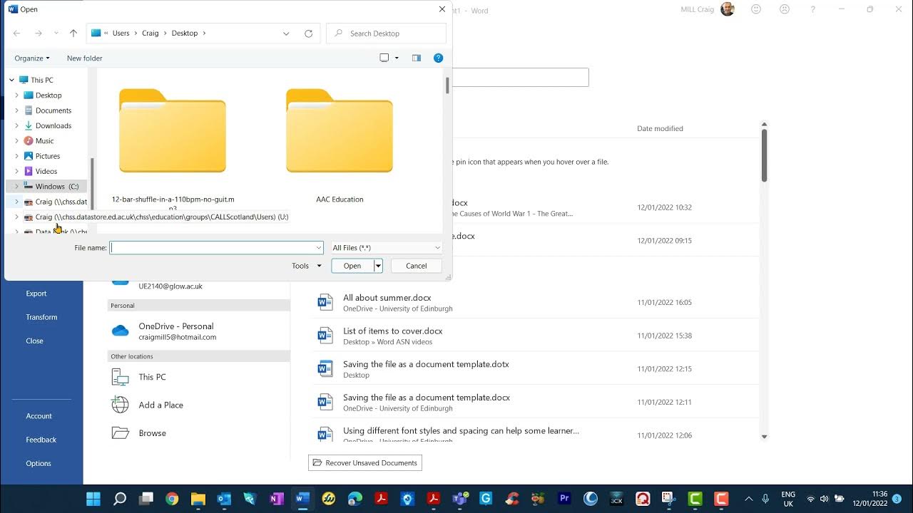 14 How to open a PDF in Word - YouTube