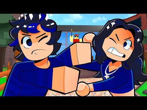 playing roblox with my TWIN SISTER...