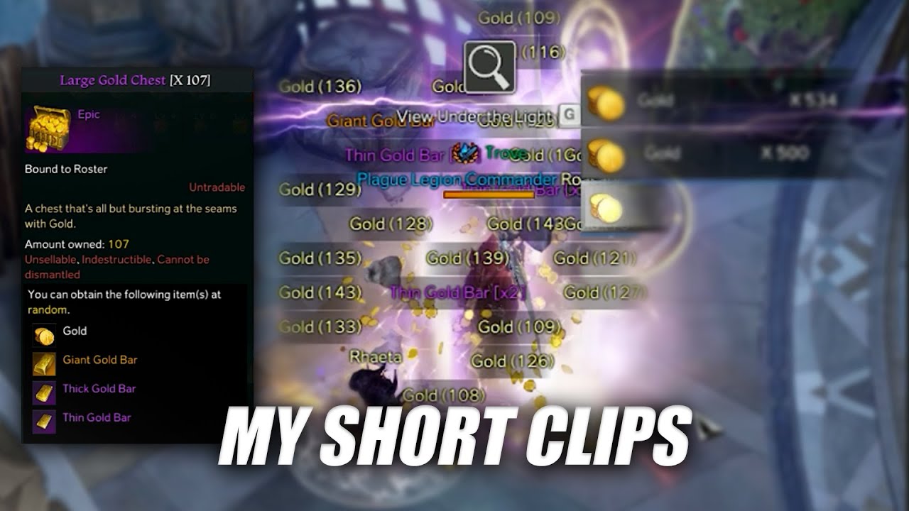 Opening 107x Gold Box! My Short Clips | Lost Ark: PvE 로스트아크 - YouTube