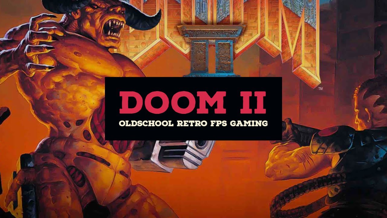 Doom II oldschool retro fps gaming - YouTube