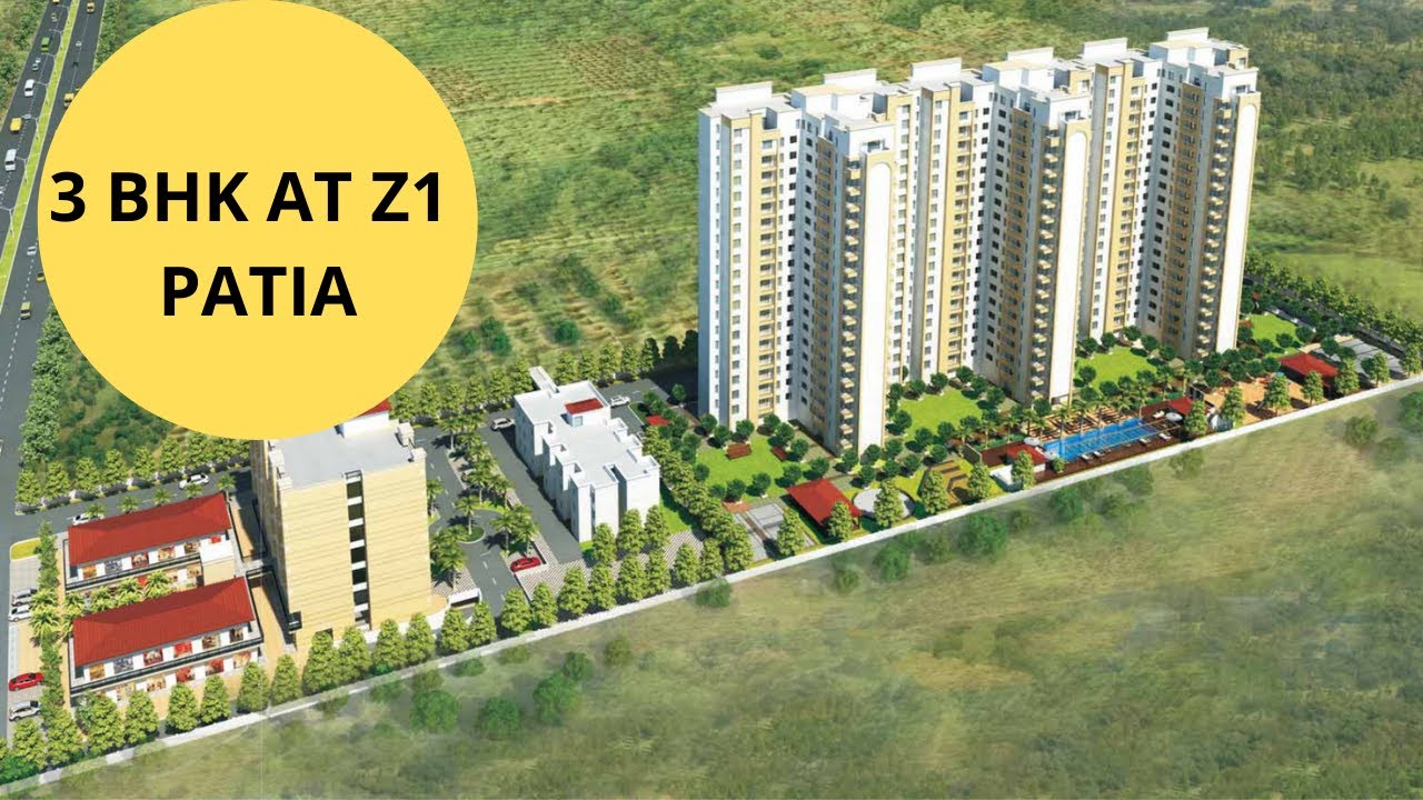 3 BHK Apartment at Z1 Patia - YouTube