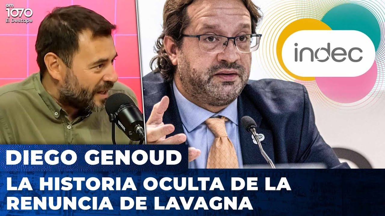 📉 LA HISTORIA OCULTA DE LA RENUNCIA DE MARCO LAVAGNA AL INDEC | Diego ...