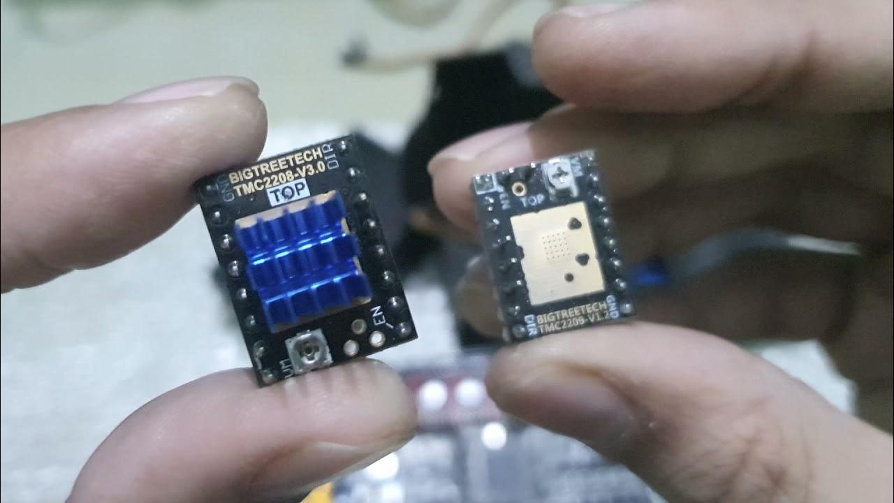 BIGTREETECH TMC2209 V1.2 UART Stepper Motor Driver - YouTube